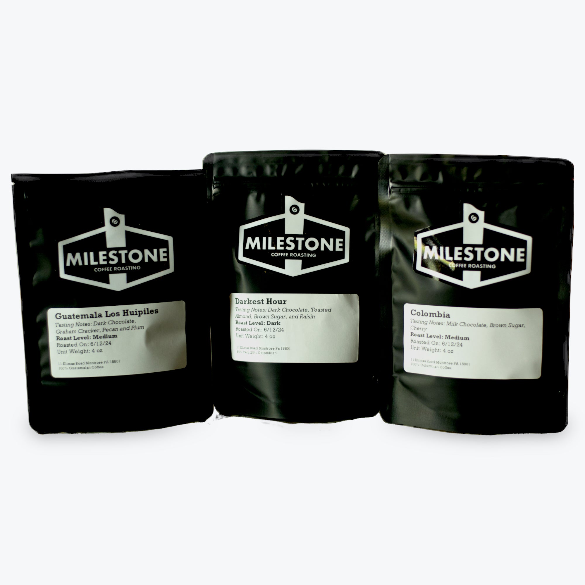 Sample Bag (4oz) | Milestone Coffee Roasting 503 South Main St ...